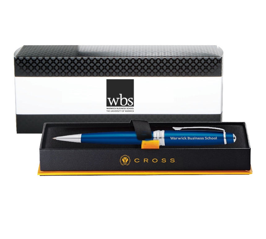 WBS pen in presentation box | WBS pen gift box – University of Warwick