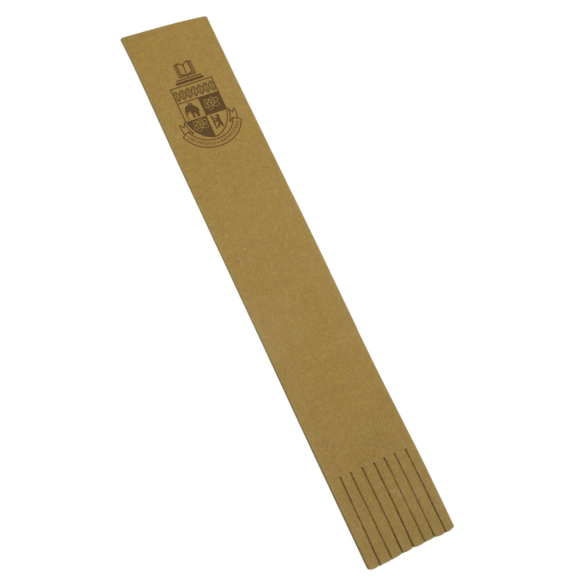 Eco leather bookmark – University of Warwick